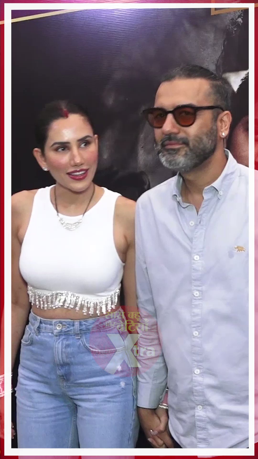 SBB-Aajtak on Twitter: "Sonnalli Seygall and Ashish L. Sajnani appeared at a special screening ...