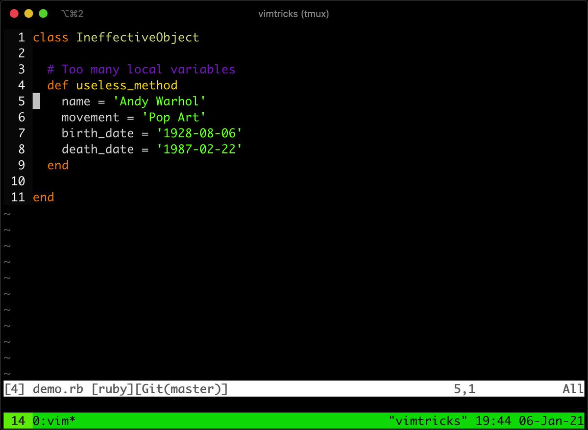 Vimtricks On Twitter Do You Like Pretty Code Align Everything Nice 