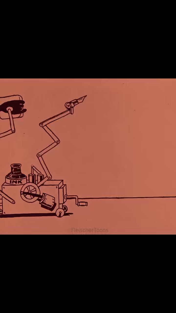 Fleischer Cartoons Restored! on Twitter: " ️Koko & the AI Machine ️ . Once again, Fleischer’s ...