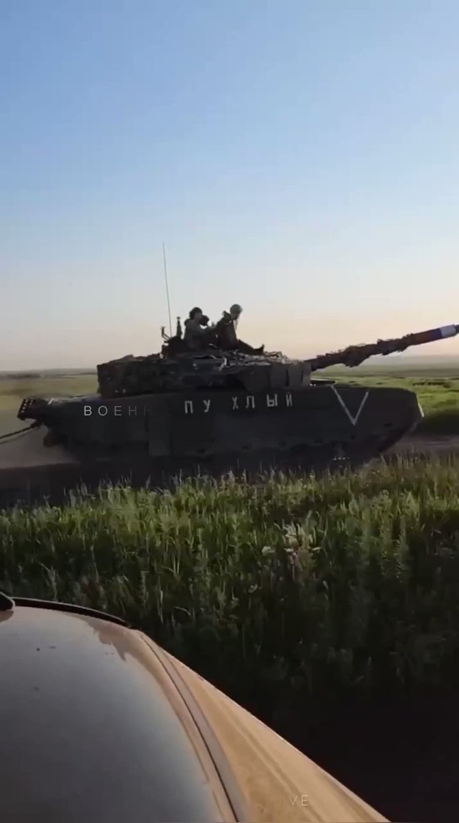 Venik on Twitter: "A tank of Russia's 40th Marine Brigade of the Pacific Fleet tows a captured ...