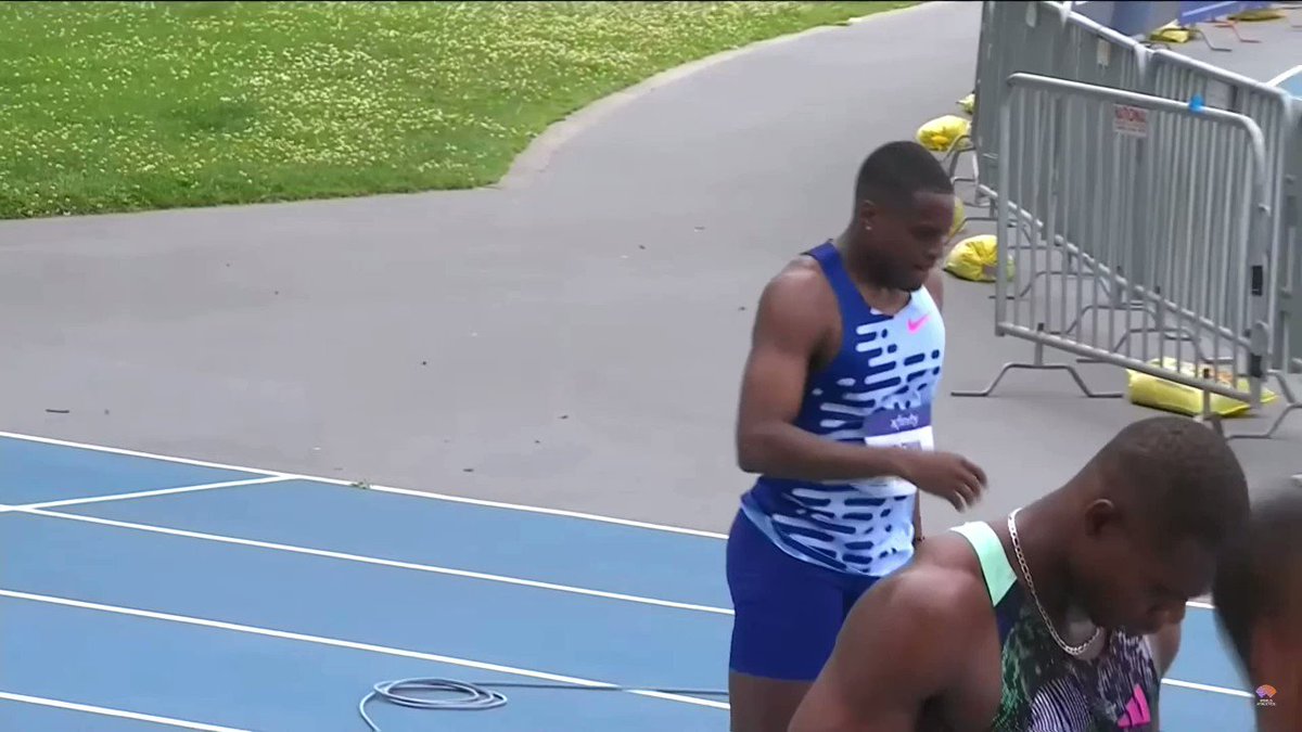 Paul Griffin on Twitter: "Zharnel Hughes just broke the British record for the 100m in 9.83. See ...