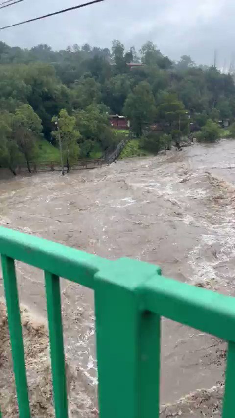 Apu Andes On Twitter Impactantes Registros Del Desborde Del Salto Del
