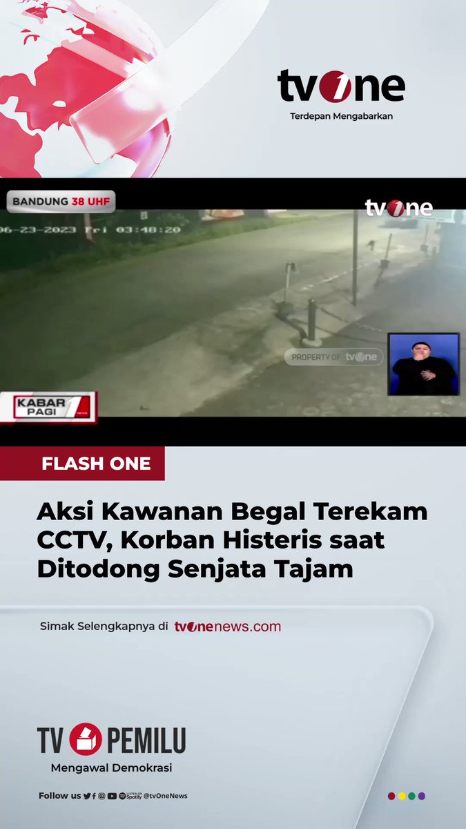 tvOnenews on Twitter: "Aksi begal di Kabupaten Bekasi kembali terjadi. Seorang pengendara motor ...