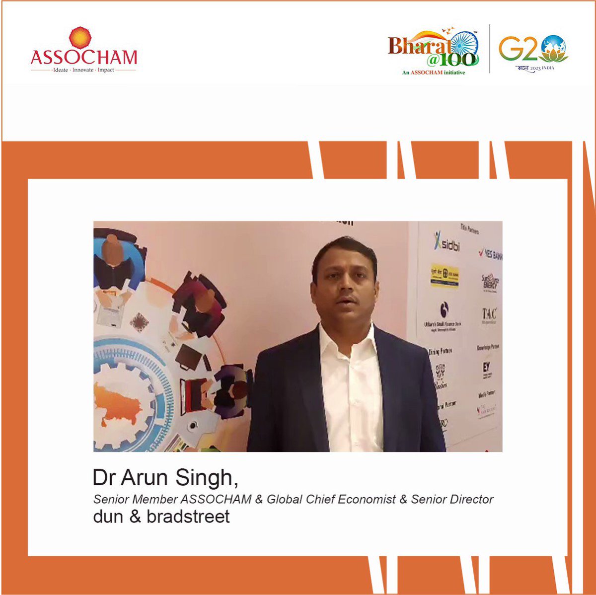 ASSOCHAM on Twitter: "Dr Arun Singh, Senior Member ASSOCHAM & Global Chief Economist, & Senior ...