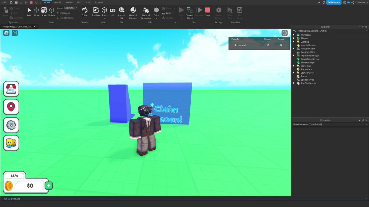 Aris on Twitter: "All-new Tycoon Kit available for purchase! This game will be sold to the ...