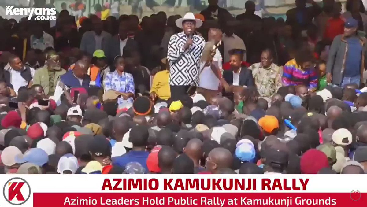 Kenyans.co.ke on Twitter: "Azimio declares end to bipartisan talks, asks Kenyans not to pay taxes"