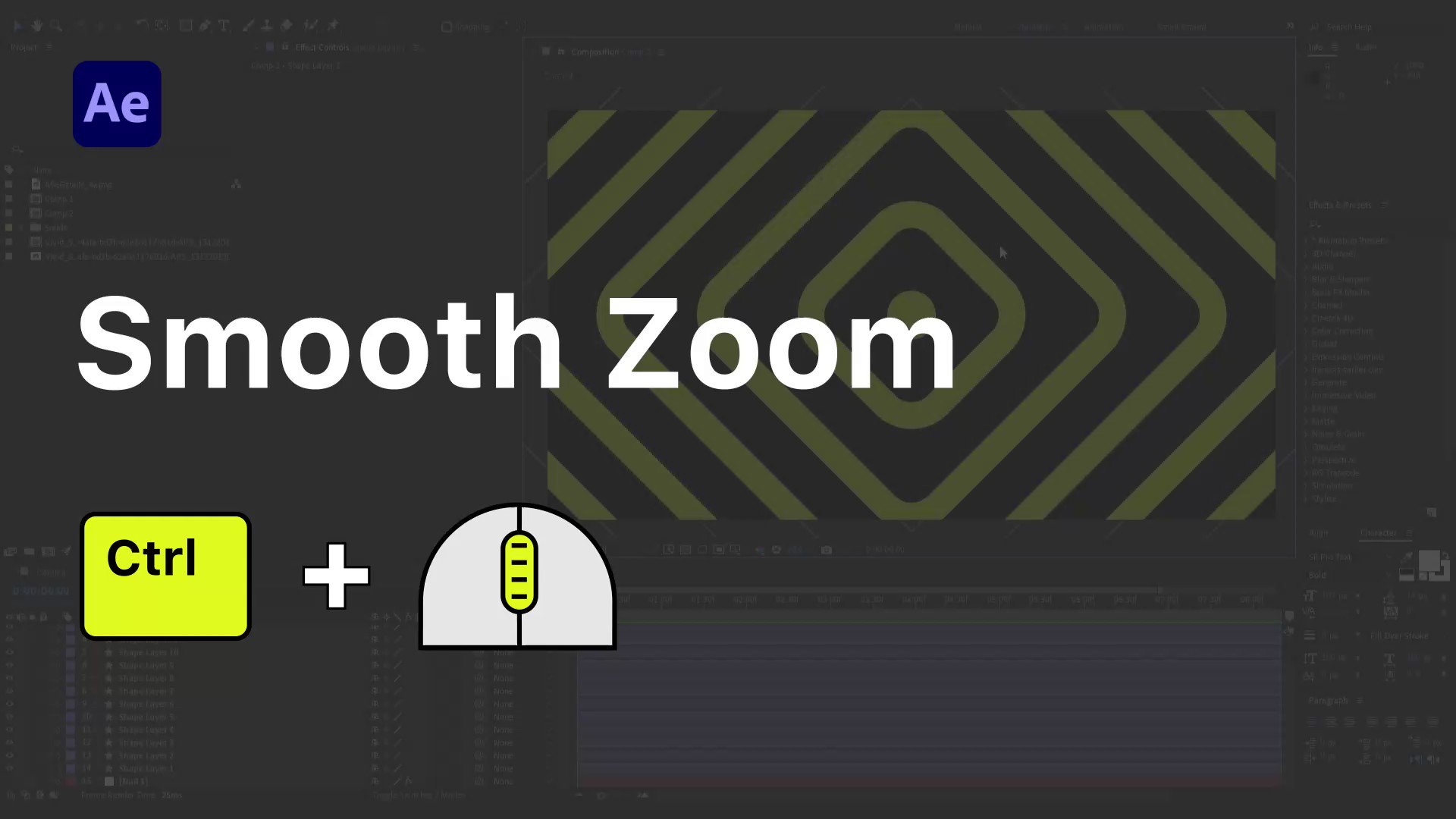 Motion Princess on Twitter: "Working on an update to Zoom. No more script UI. Ctrl + Mouse ...