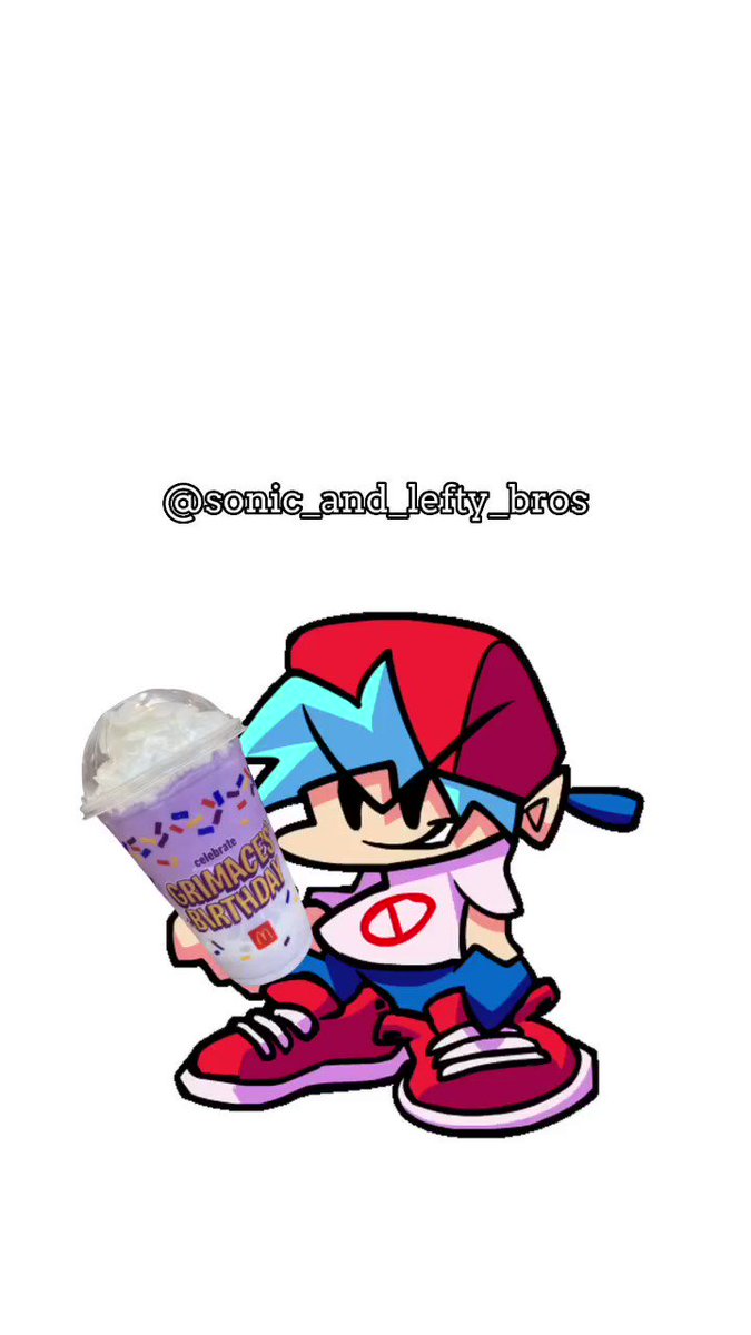 Sonic And Lefty Bros On Twitter Happy Birthday Grimace This Grimace Shake Is Good