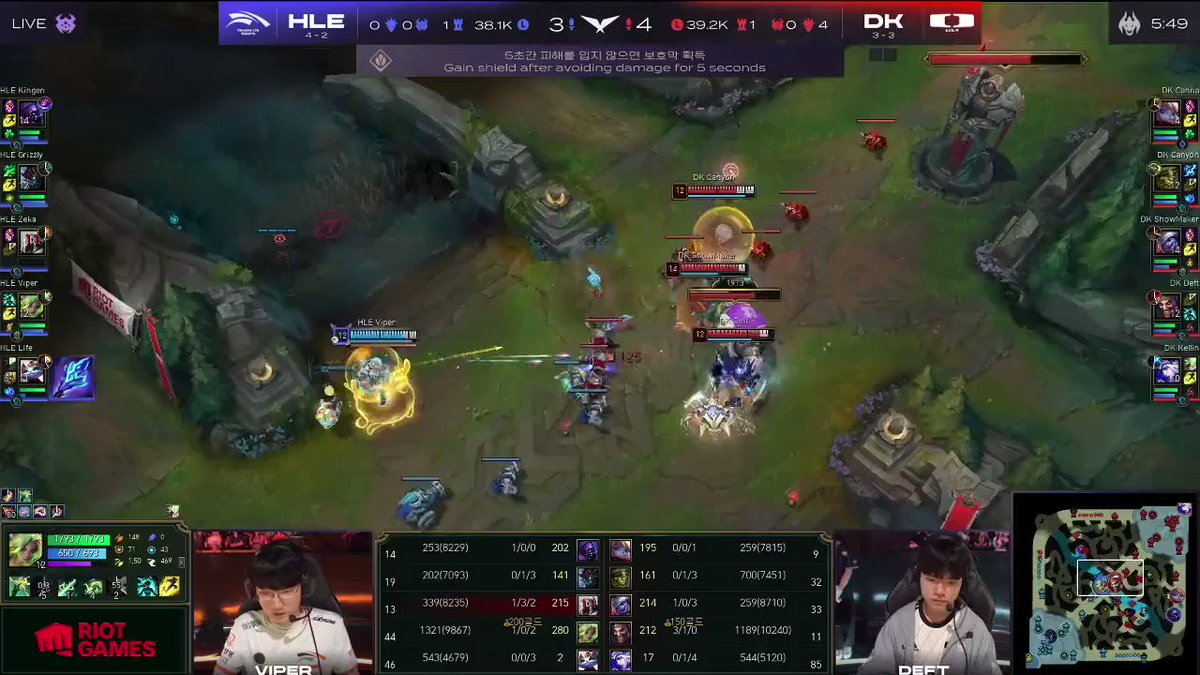 LCK on Twitter: "ShowMaker moves like an assassin... then picks up a TRIPLE KILL! #LCK"
