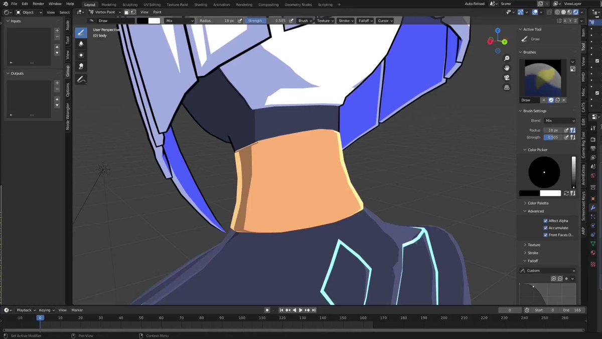 Zel Kanis 🦾 3DVartist (comms open) on Twitter: " ️How to paint shadows ️ A really nice addition ...