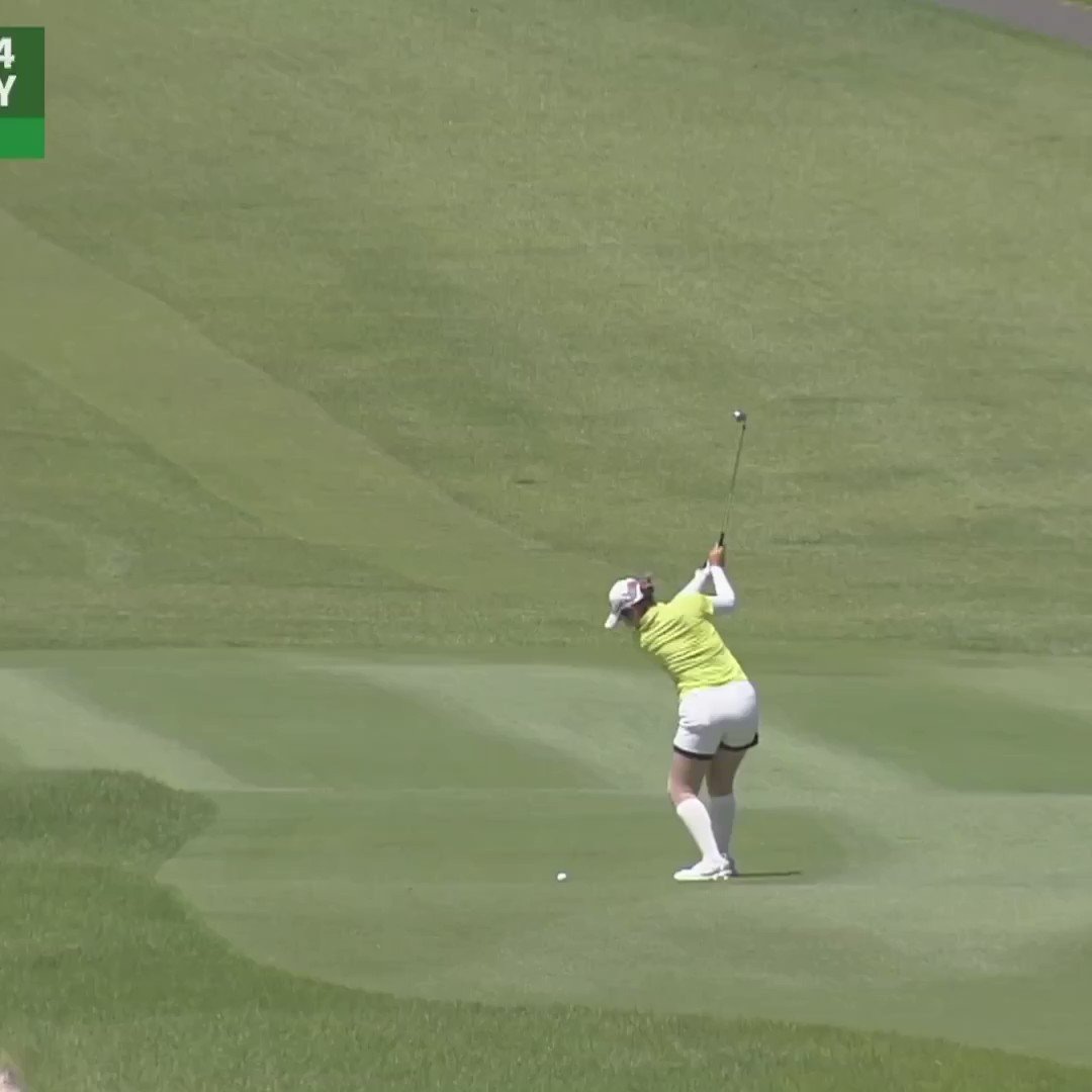 日本女子プロゴルフ協会(JLPGA) on Twitter: "#資生堂レディスオープン 🏆｜#Round4 4番PAR4の第2打で #ペソンウ がナイスアプローチ👏 その後のパットも沈めて3 ...
