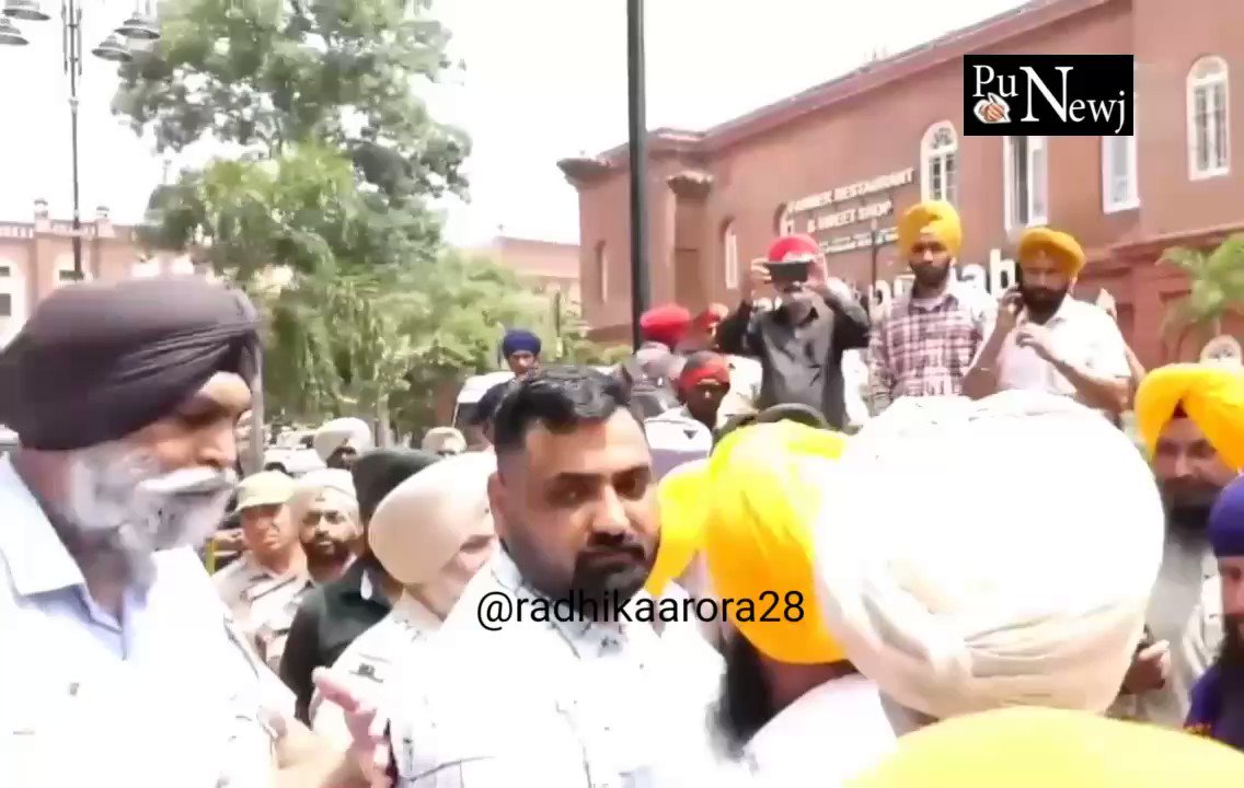 #जयश्रीराधे 🚩🙏 on Twitter: "Dal Khalsa leader Parmjit Singh Mand and several were detained by ...