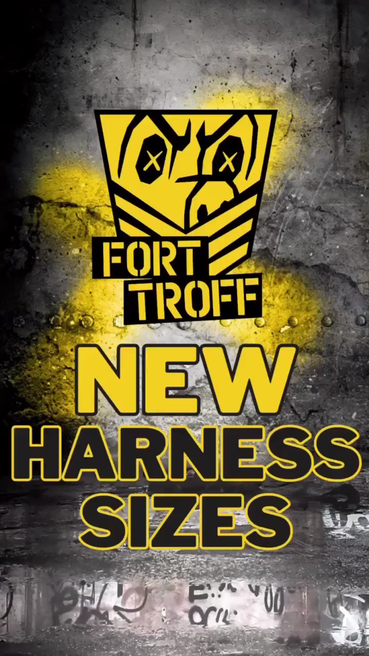 Fort Troff on Twitter: " ️NEW SIZES AVAILABLE ️ Our NEW XL Rowdy Harnesses are here! XL size ...