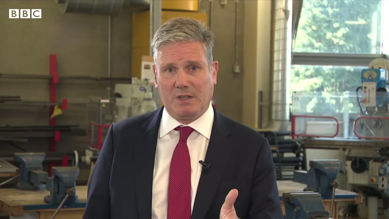 BBC Breakfast on Twitter: "Labour leader Sir Keir Starmer has pledged to break down the 'class ...