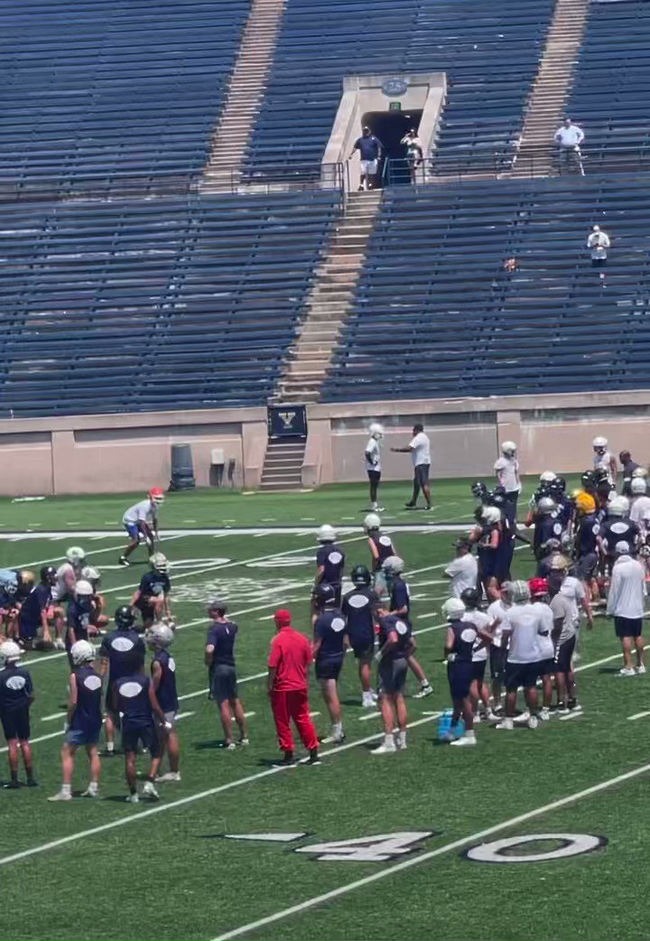 Quinton Brown on Twitter: "Got some great work in at the @yalefootball camp. Learned some new ...