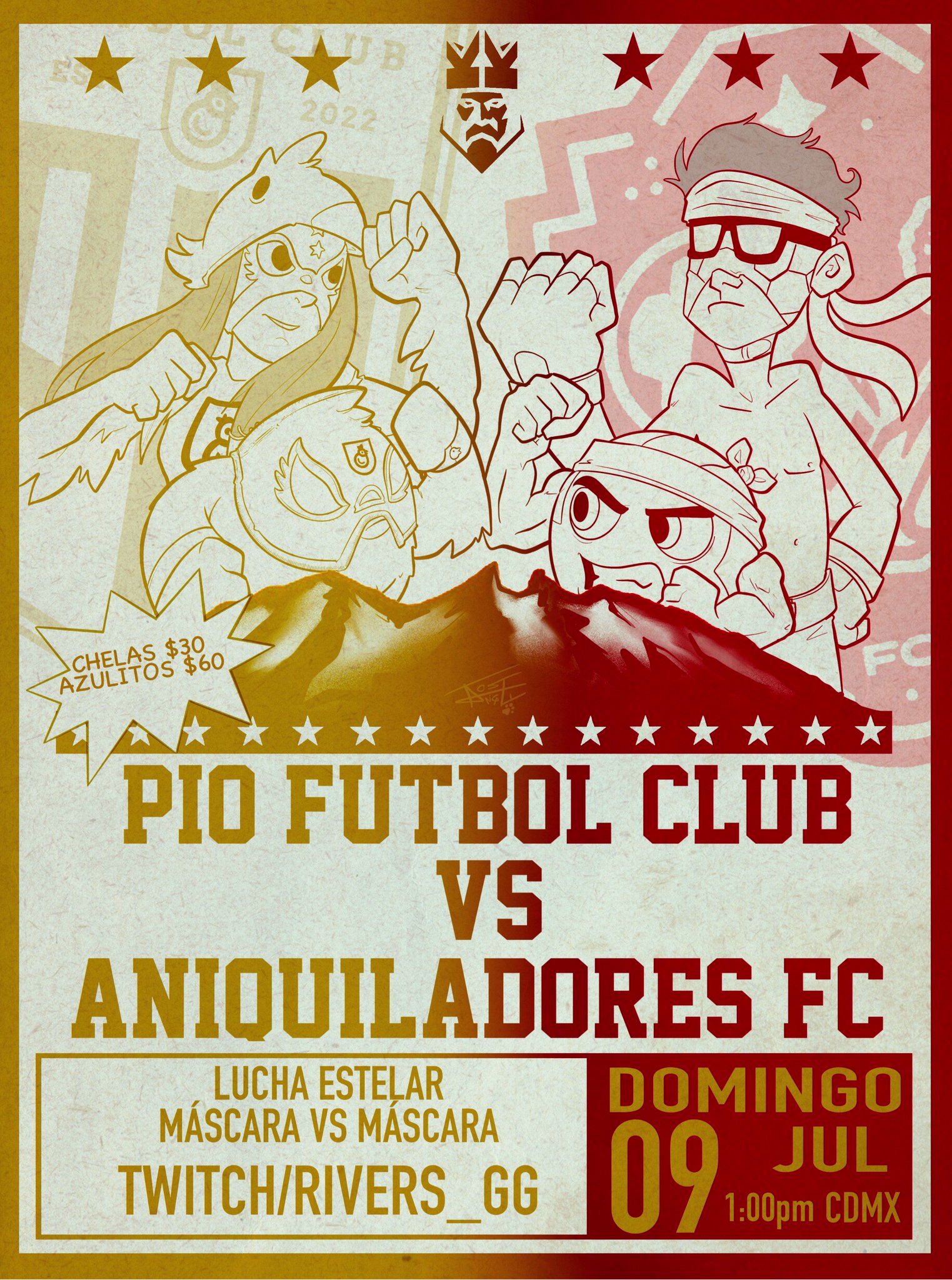 PIO FC on Twitter: "⭐️ LUCHA ESTELAR ⭐️ Máscara vs Mascara 4 grandes de la lucha Samantha "La ...