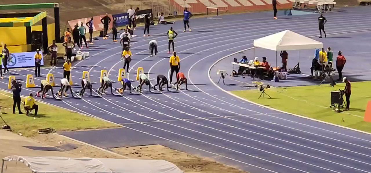 Athletics Jamaica on Twitter: "Kishane Thompson (MVP) was the big surprise in the men's 100m ...