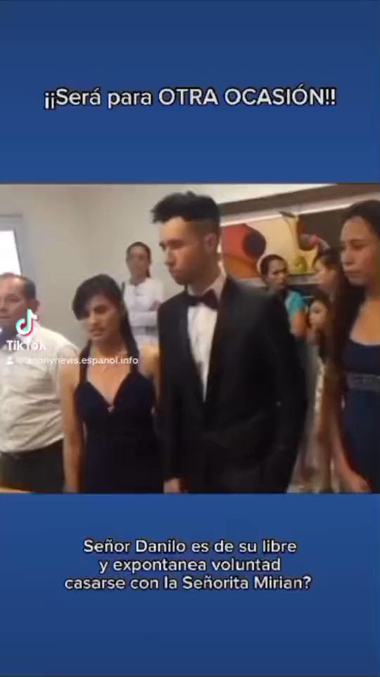 NotiGDL on Twitter: "#VIRAL Juez cancela boda al civil por "broma" que realiza la novia durante ...