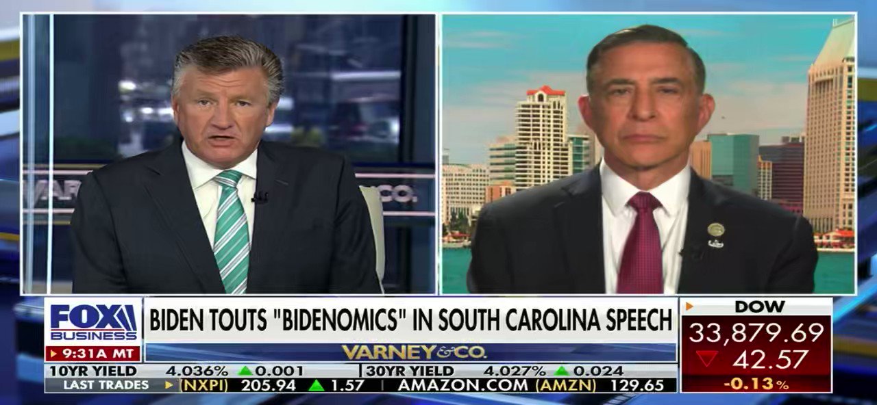 Rep. Darrell Issa on Twitter: "When Biden’s foreign policy record is the Afghanistan catastrophe ...