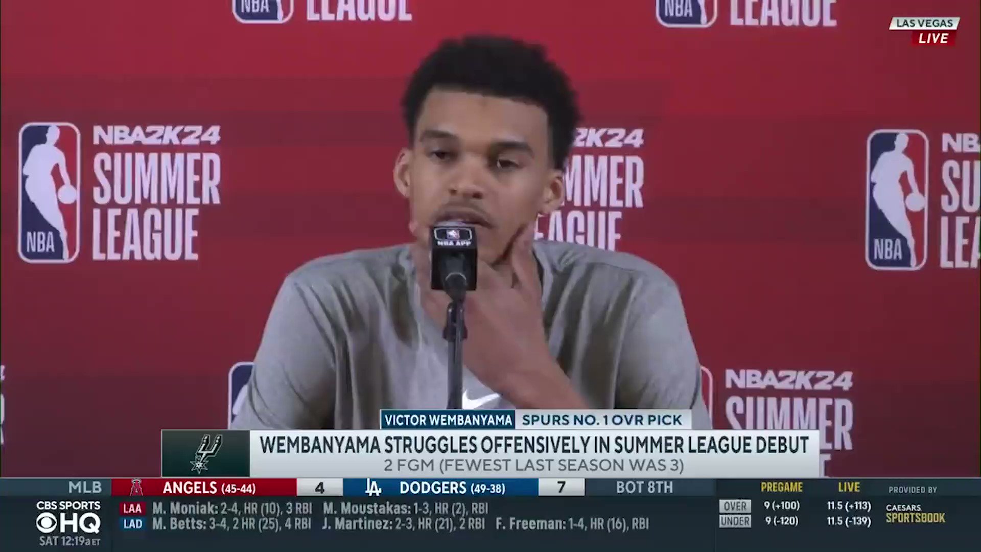 ClutchPoints on Twitter: "“Honestly I didn’t really know what I was doing.” Victor Wembanyama on ...