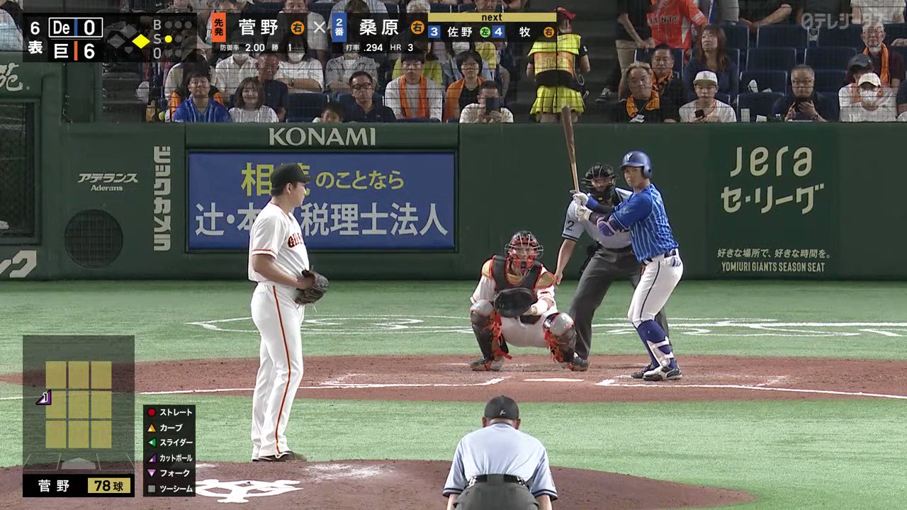 DRAMATIC BASEBALL 2023 on Twitter: "【#巨人×#DeNA】 6回表 #門脇誠 選手 #吉川尚輝 選手 二遊間の守備!! ただいま #BS日テレ で生中継 ...