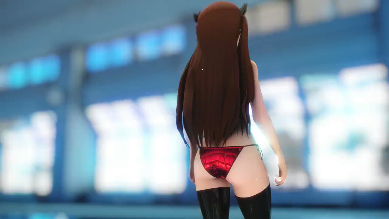 ♪MMD//Necrox on Twitter: "New video! 【MMD】Conqueror - Rin Tohsaka Bikini (Fate)【4k60FPS】 🔴Video ...