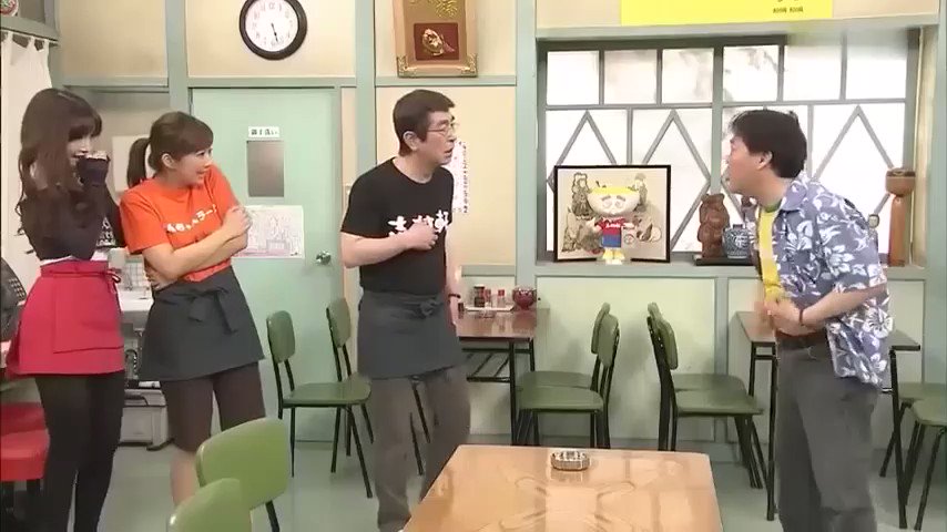 cfnm 研究所 on Twitter: "【CFNM】上島竜兵×優香＆森下悠里 2人のリアクションも最高だし、脱いだ瞬間フルチンで近寄る姿はさすがだなと思いました笑🤣コントの中でのCFNM ...