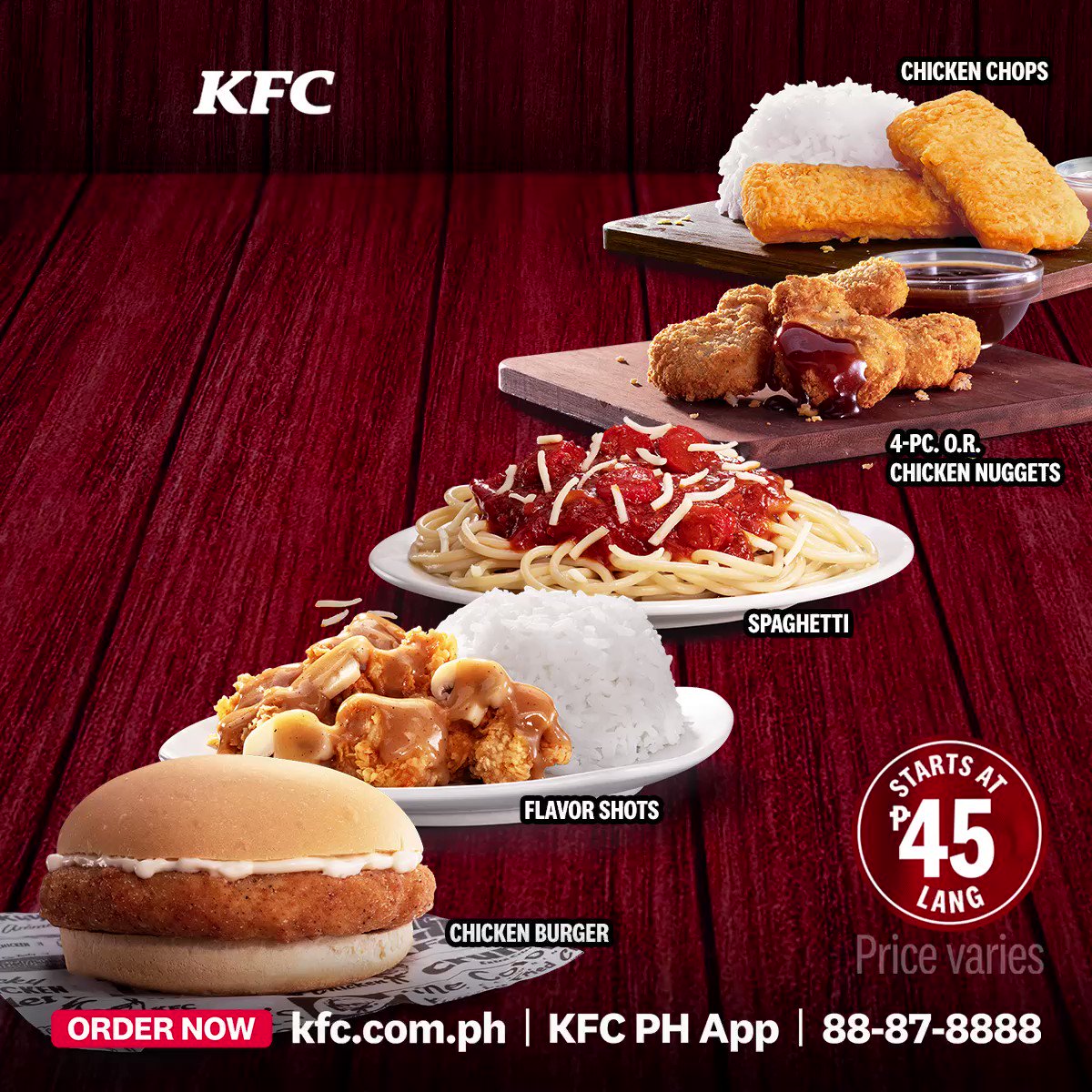 Kfc Menu Prices Ph