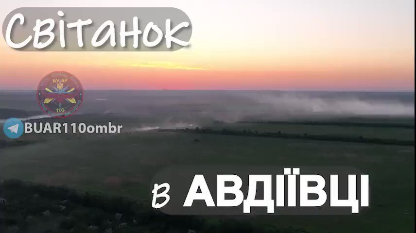 Kruku on Twitter: "Rosyjskie natarcie w rejonie Awdijiwki powstrzymane przez żołnierzy ...