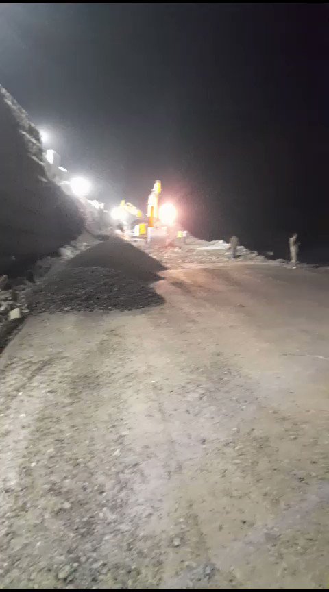 Deputy Commissioner, Ramban on Twitter: "2110 hrs, July 10 - Work at Seri, Ramban, by @NHAI ...