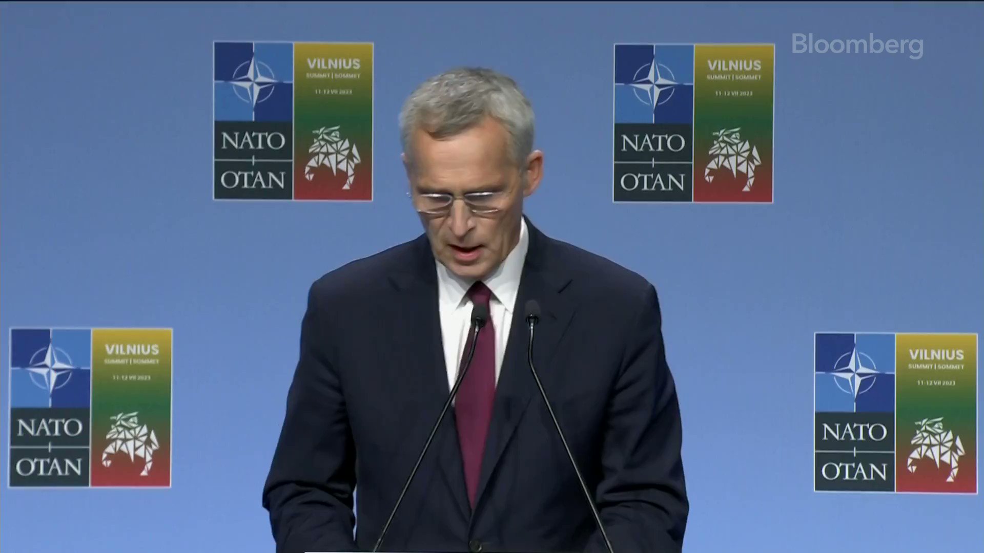 Bloomberg on Twitter: ""We will meet as equals" NATO Secretary General Jens Stoltenberg outlines ...