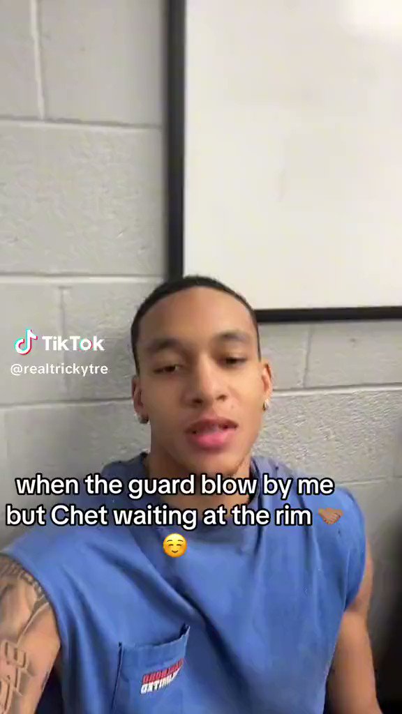 ClutchPoints on Twitter: "Tre Mann is confident that Chet Holmgren will take care of slip-ups ...