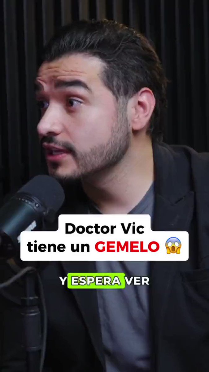 Mr Doctor on Twitter: "Doctor Vic tiene un GEMELO 😱 @DrVicOficial VIDEO COMPLETO EN YOUTUBE:👇🏻 ...