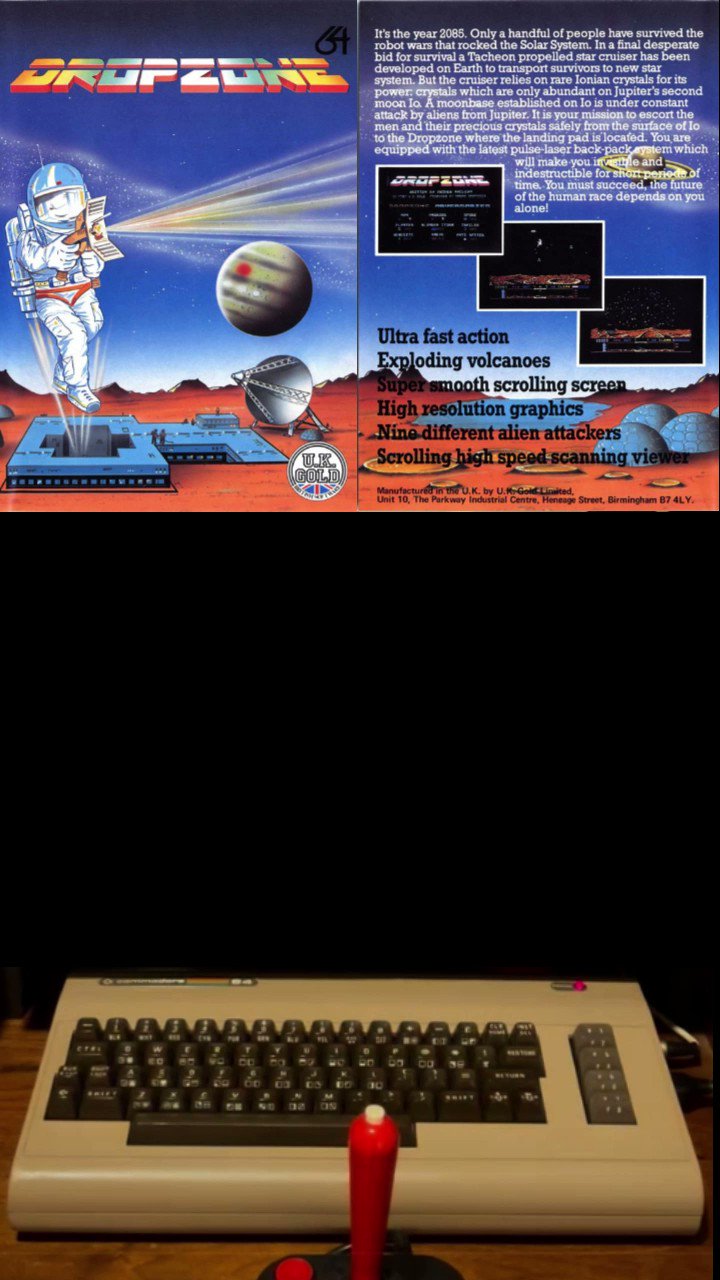 Charles Hawn on Twitter: "Dropzone is basically a Defender clone. Dropzone was developed by ...