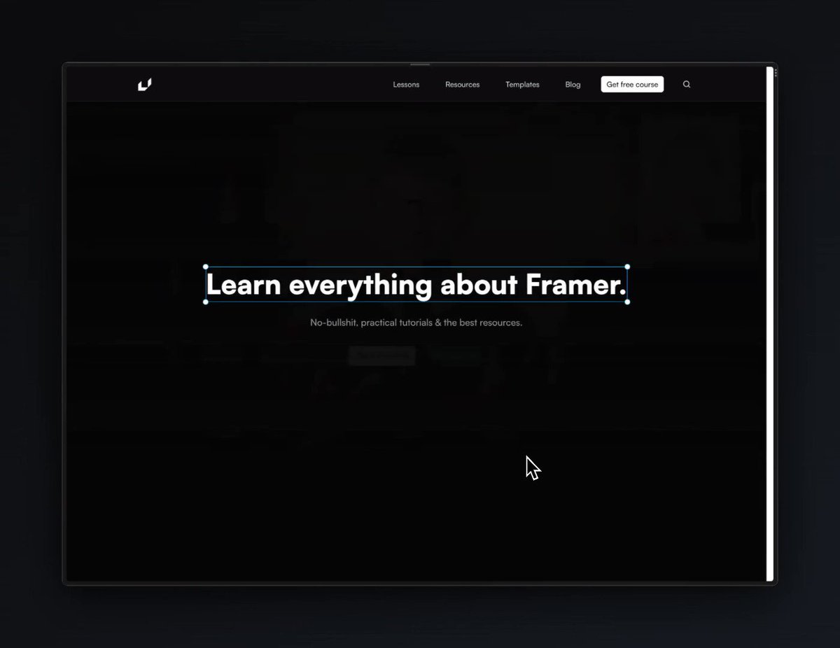 Framer University on Twitter: Framer University on Twitter: