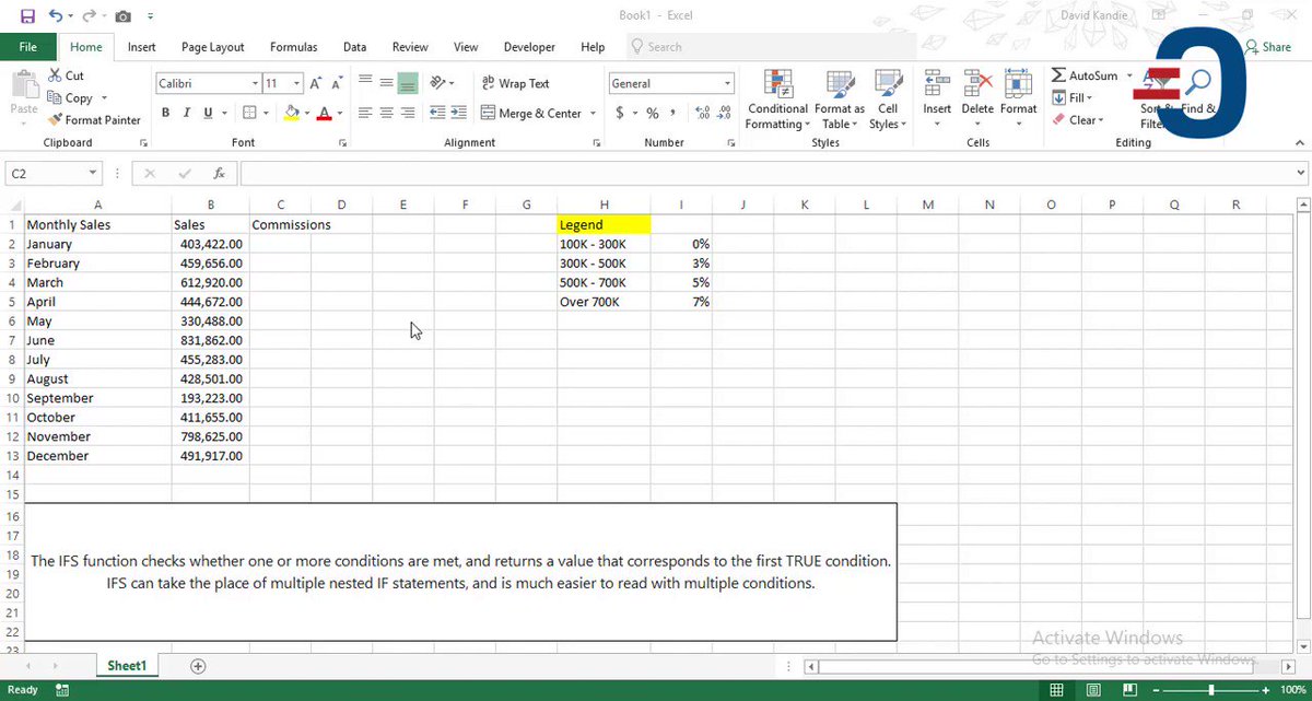David Ocl Learning On Twitter How To Use Microsoft Excel Ifs