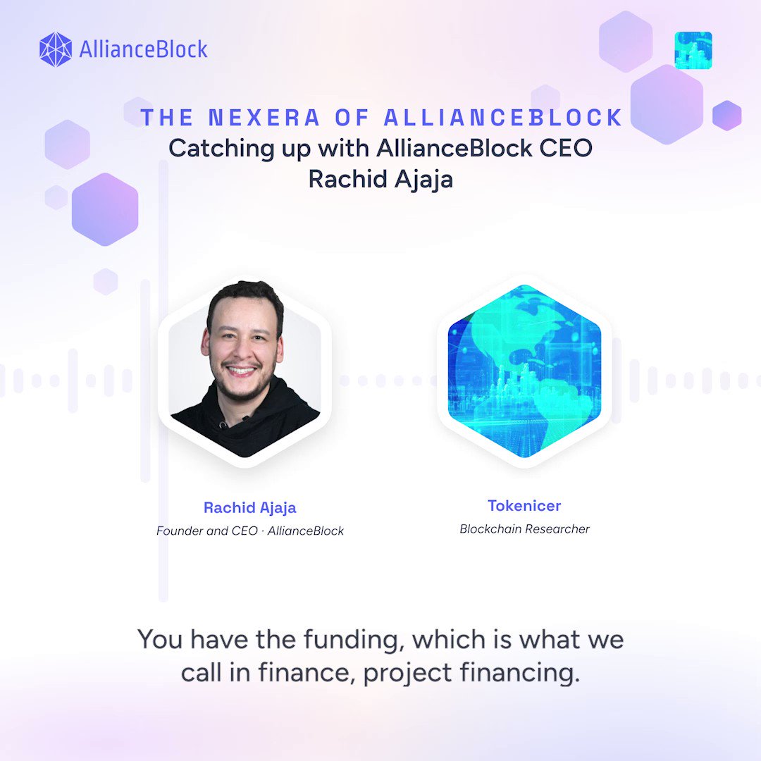 AllianceBlock on Twitter: "During a recent interview with @Tokenicer, AllianceBlock’s Founder ...