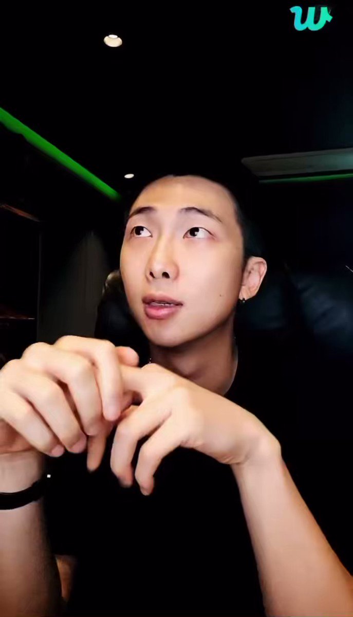 7bts.update on Twitter: "Namjoon: Bye guys! See ya! Jaga kesehatan. hati-hati dengan cuaca ...