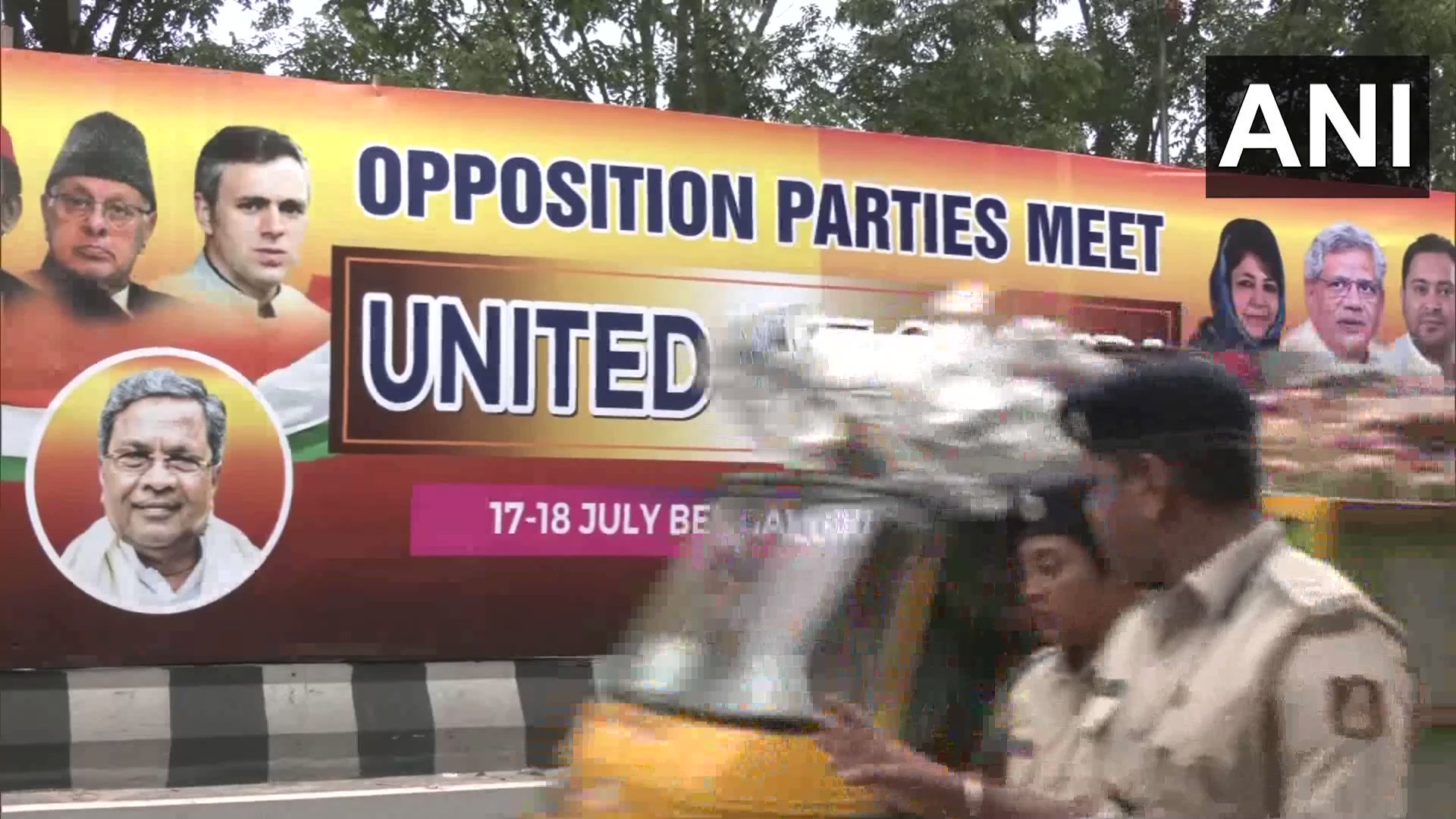 ANI on Twitter: "#WATCH | The second join opposition meeting to begin in Bengaluru, Karnataka ...