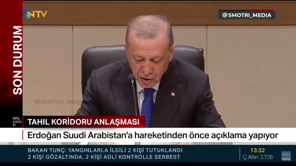War Monitor on Twitter: "⚡️Turkish President Recep Tayyip Erdogan announced his intention to ...