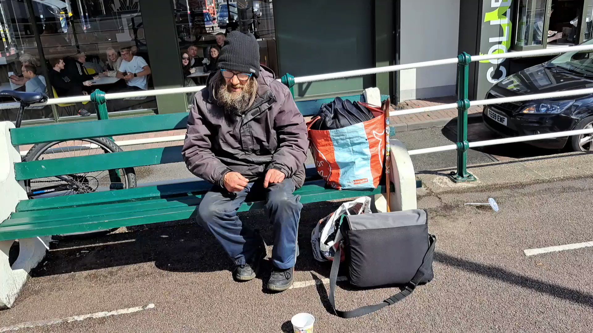 Active Patriot On Twitter Hes Been Homeless In Skegness For 11 Years