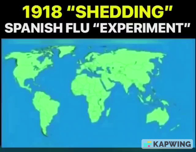 Vision4theBlind on Twitter: "The 1918 Spanish Flu "Experiment""
