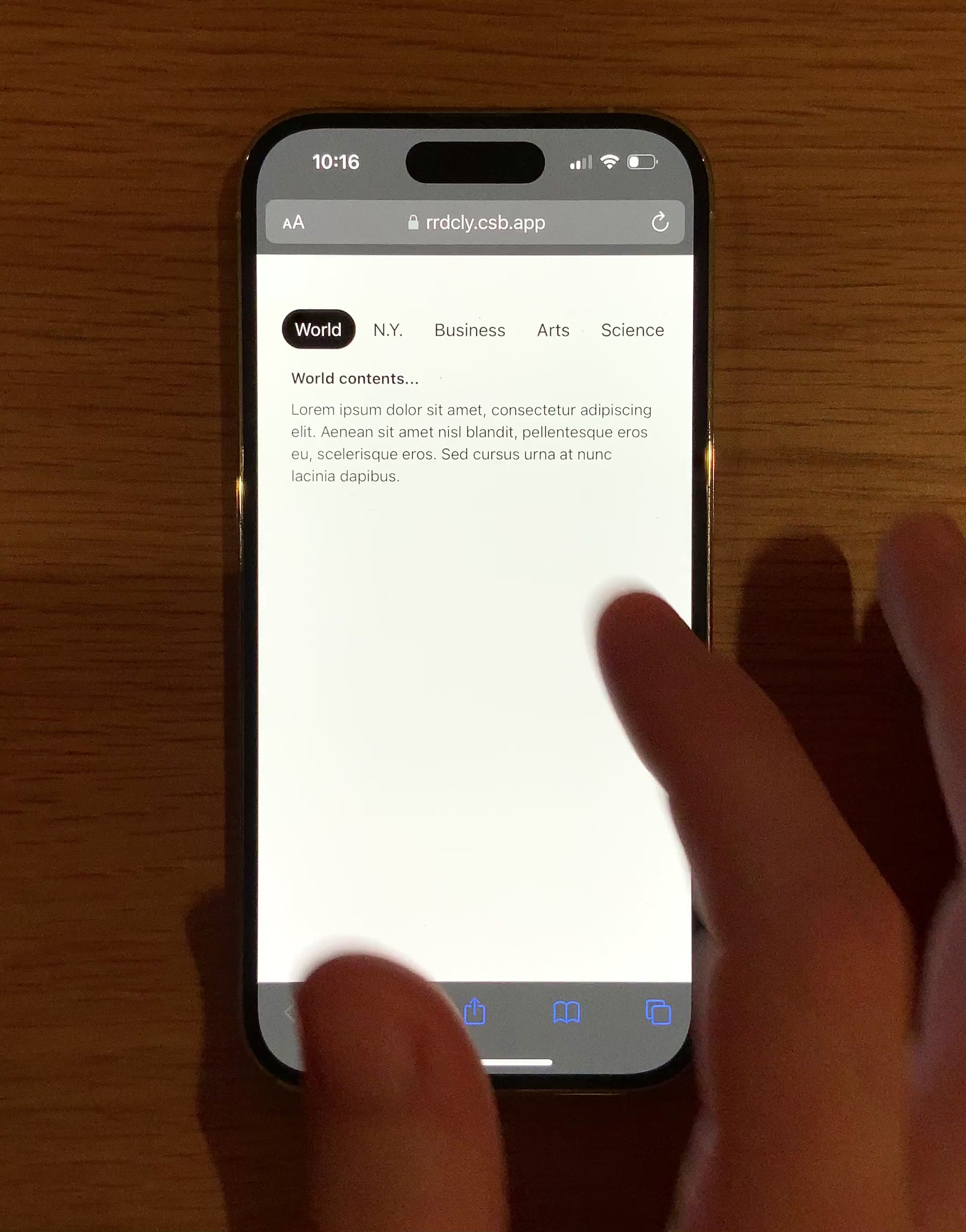 Devon Govett on Twitter: "Made a swipeable tabs component with React Aria Components, Framer ...