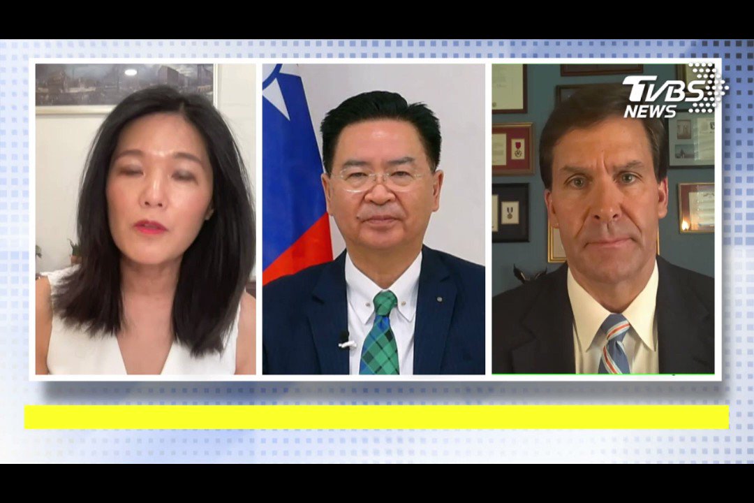 TVBS World Taiwan on Twitter: "Amid soaring cross-strait tensions and the approaching Han Kuang ...