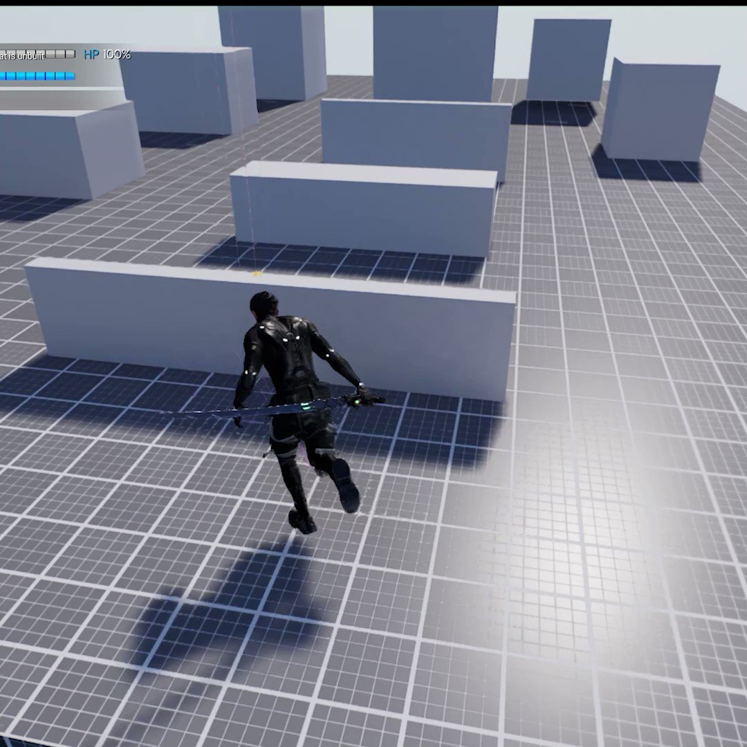 Zahid Ali Jeelani on Twitter: "Basic ground mantles implemented, works off player input with a ...