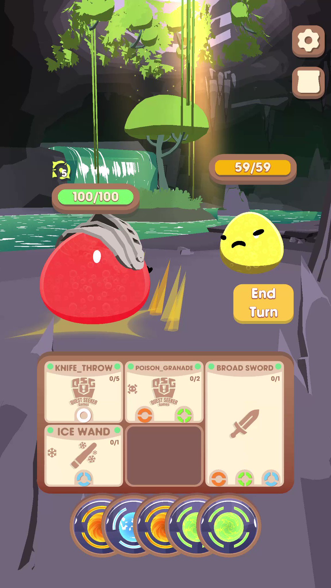 Quest Seeker Games on Twitter: "We have a new status to play with! 🐌🐌"Slow" affects an item ...