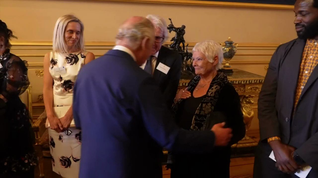 HELLO! Canada on Twitter: "King Charles met with Dame Judi Dench + Helena Bonham Carter during a ...