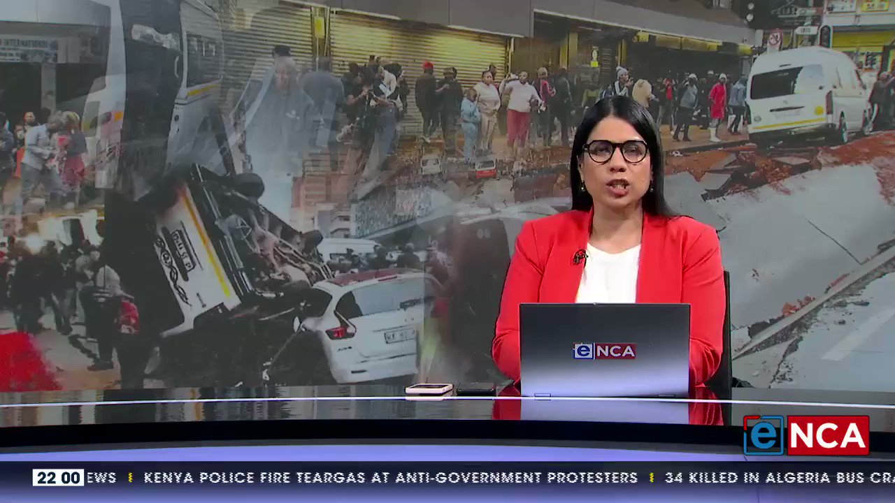 eNCA on Twitter: "An explosion ripped up Bree Street in central Johannesburg earlier tonight. At ...