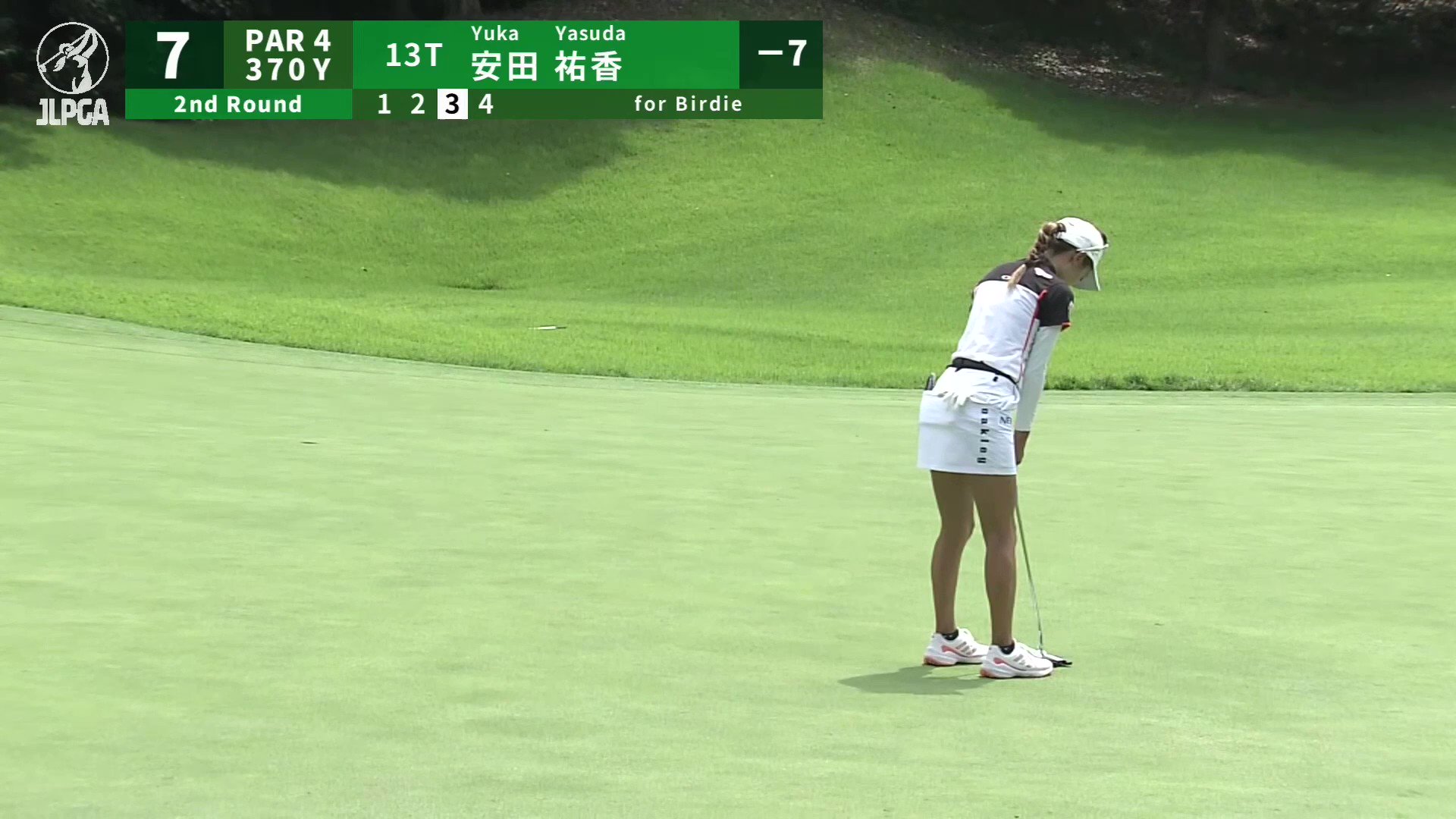 日本女子プロゴルフ協会(JLPGA) on Twitter: "#大東建託・いい部屋ネットレディス 🏆｜#Round2 スライスラインを完璧に読み切り #安田祐香 が本日2つ目のバーディー獲得 ...