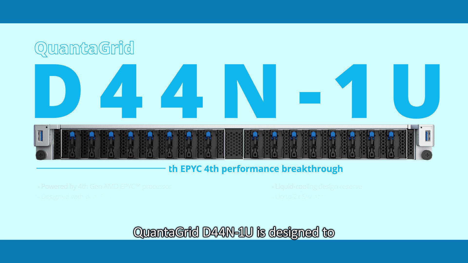 QCT on Twitter: "#QuantaGrid D44N-1U is the ultimate 1U server that unleashes the power of 4th ...
